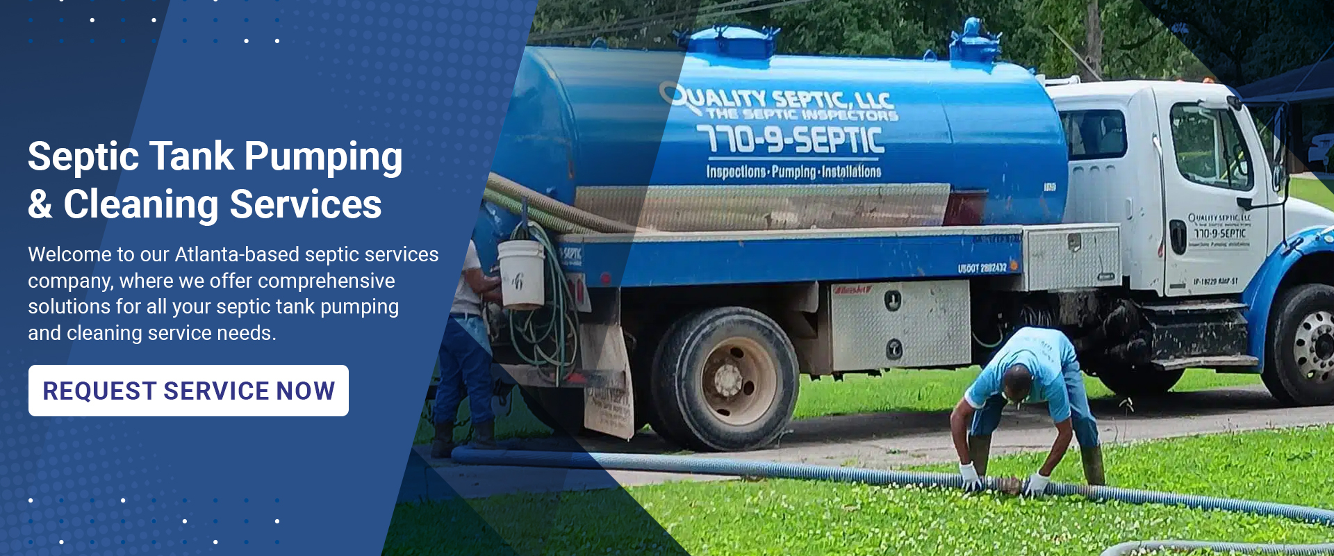 Emergency Septic Tank Cleaning & Inspection Services in Atlanta